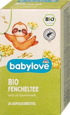 babylove
Čaj od komorača, od 5.meseca, dodatak ishrani 20x2g, 40 g
Dodatak ishrani