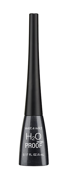 wet n wild H2O PROOF Tečni ajlajner, Vodootporni, E879 Black, 5 ml