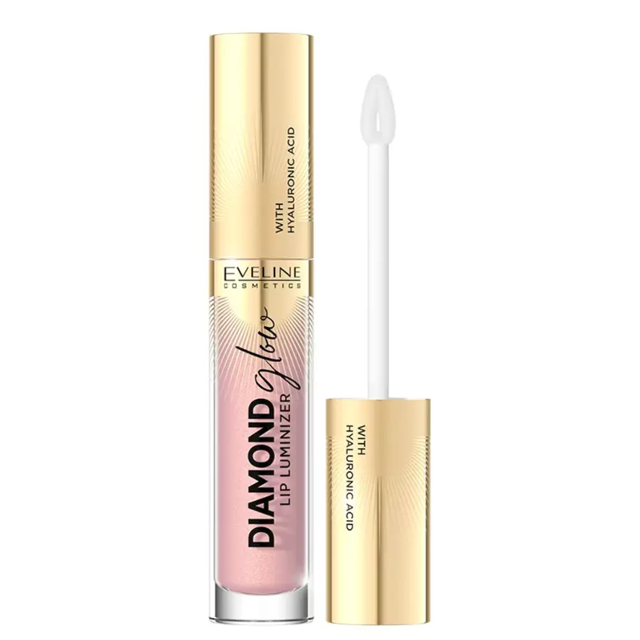 Eveline Sjaj za usne Diamond glow lip luminizer 03 Caramel Ice Cream