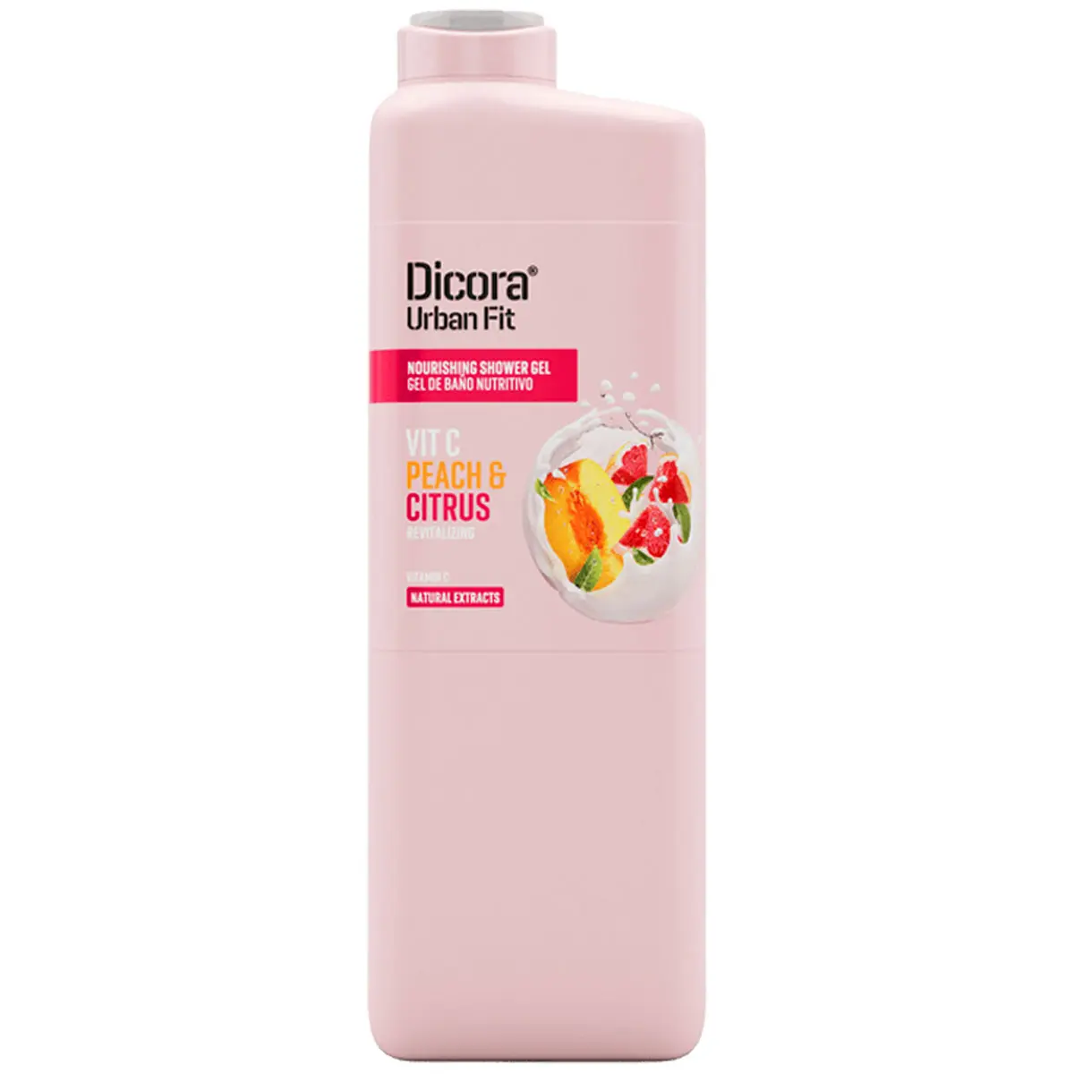 DICORA Gel za tuširanje UrbanFit citrusi, breskva, vitamin C 750ml