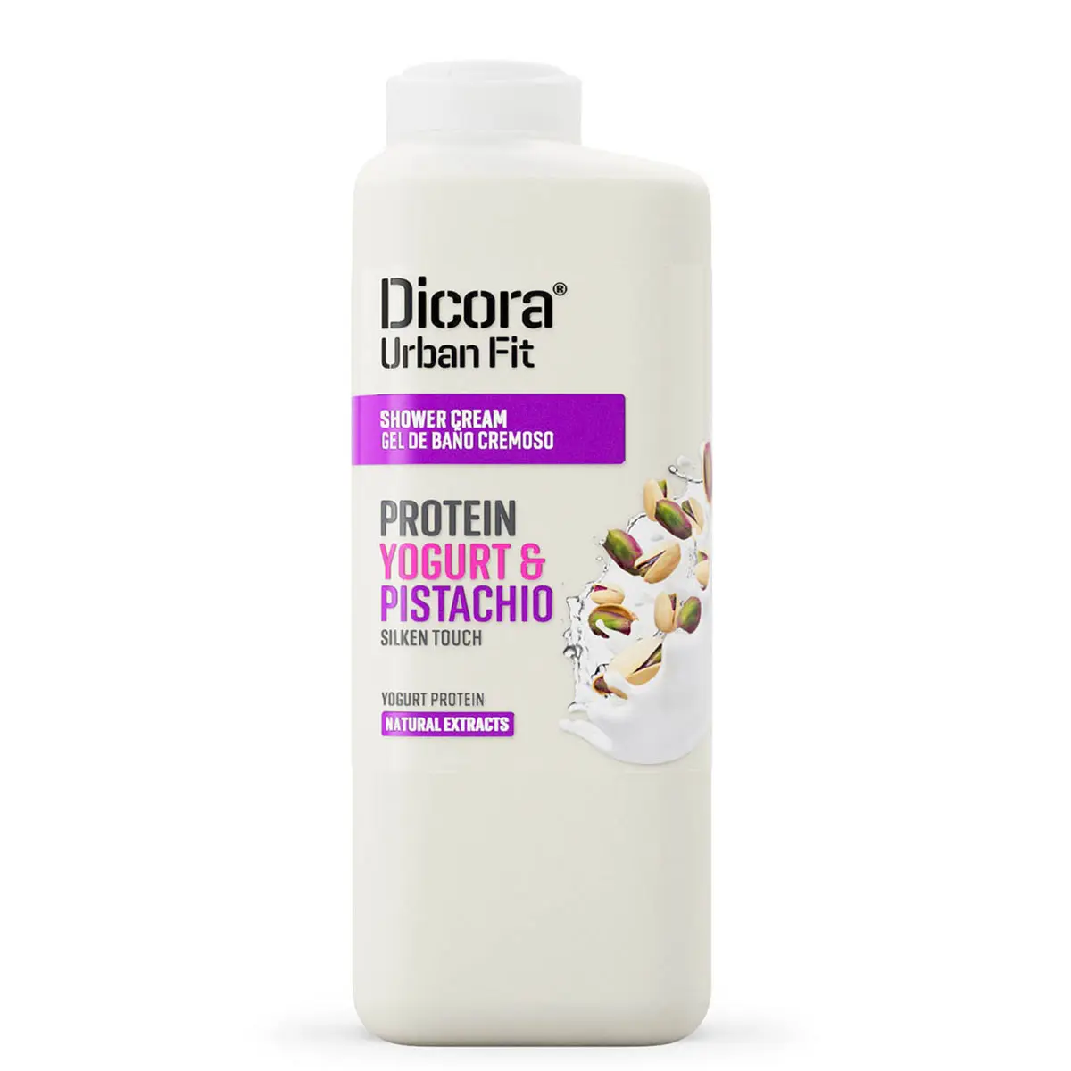 DICORA Gel za tuširanje UrbanFit Protein, jogurt, pistaći 400ml