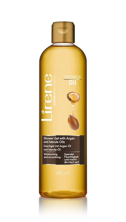 Lirene Uljani gel za tuširanje Argan & Marula, 400ml