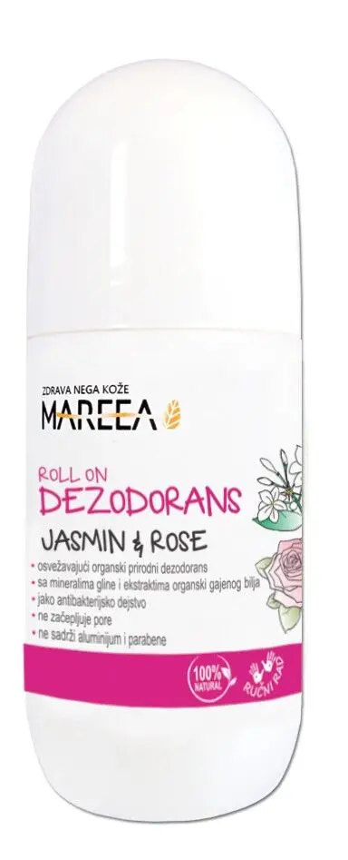 Mareea Prirodni roll on Јasmin&Ruža, 75 ml