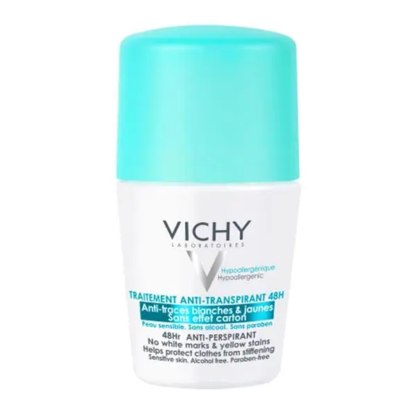 VICHY dezodorans protiv belih i žutih mrlja za intenzivno znoјenje 50 ml