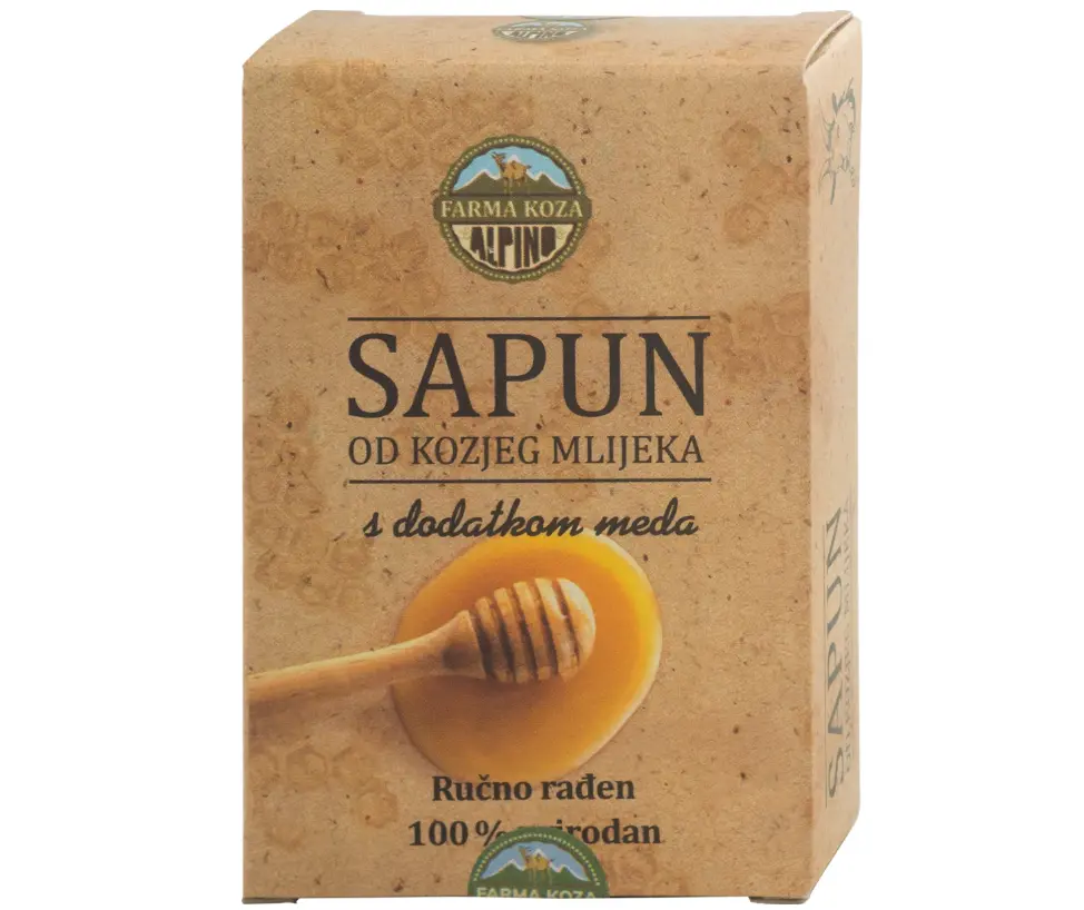 Alpino prirodni sapun od kozjeg mleka sa dodatkom meda 70 g