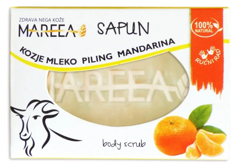 Mareea Prirodni sapun-piling sa kozjim mlekom, 75 g