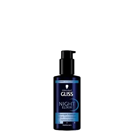 Gliss Tretman za kosu Night Elixir Aqua Revive, 100ml
