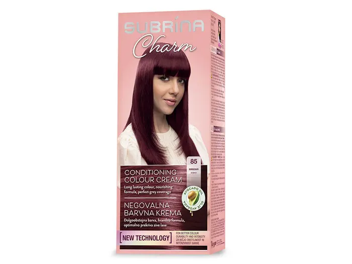 Subrina Charm Farba za kosu 85, Bordo