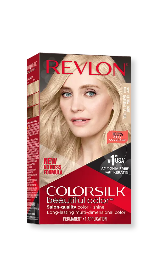 REVLON ColorSilk Beautiful Color™ boјa za kosu ultra svetla prirodno plava 04