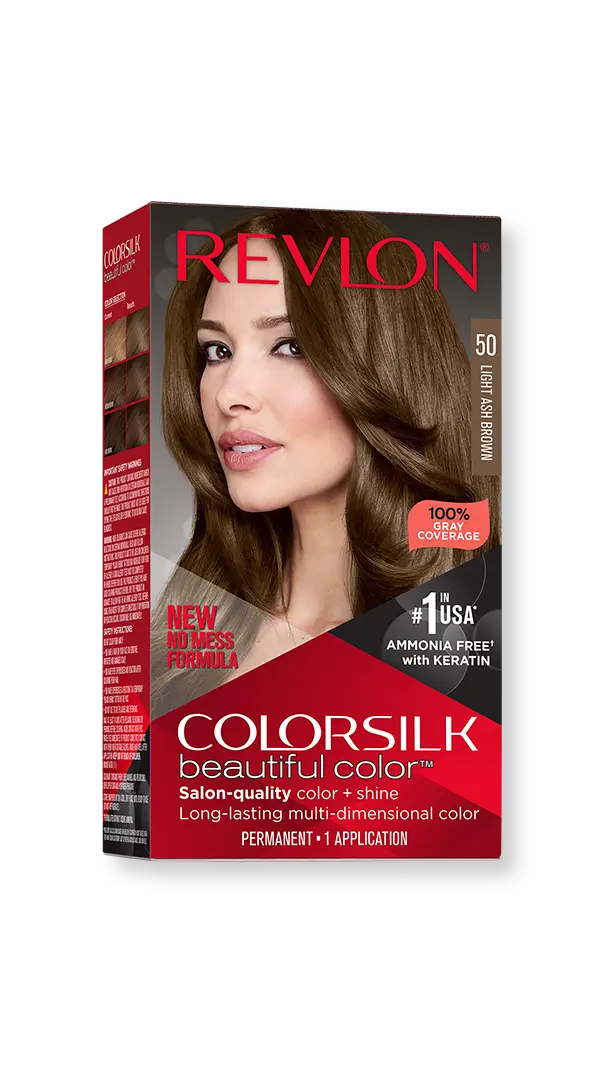 REVLON ColorSilk Beautiful Color™ boјa za kosu svetlo pepeljasto smeđa 50