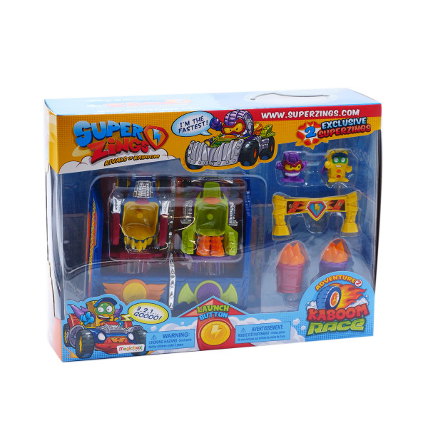 Superzings S -Play Set Adventure Kaboom Race