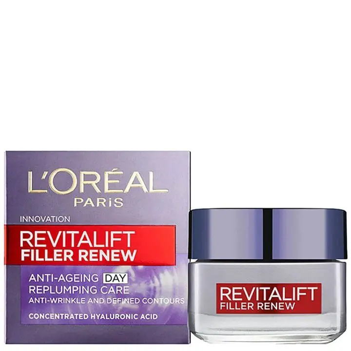 L'Oreal Dnevna krema za lice Revitalift Filler, 50 ml