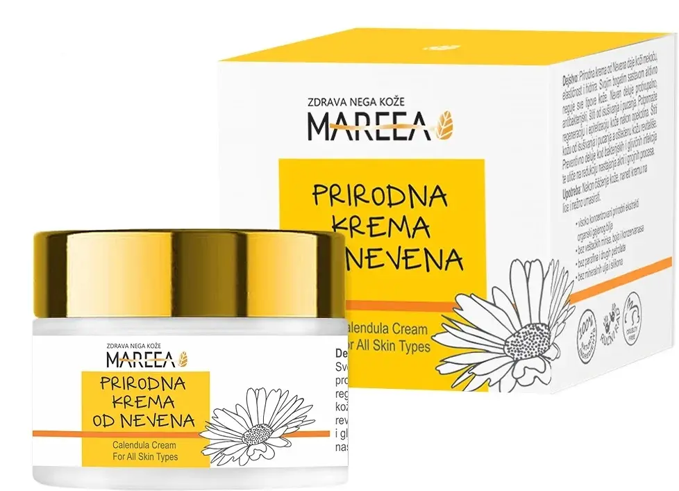 Mareea Prirodna krema od nevena, 50 ml