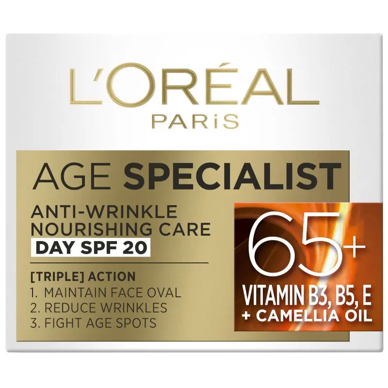 L'oreal Age Specialist Ženska dnevna krema protiv bora 50ml Anti-Wrinkle 65+