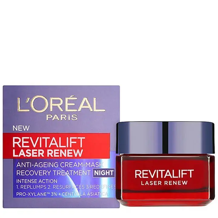 L'Oreal Noćna krema za lice Revitalift Laser X3, 50 ml
