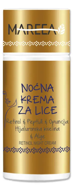 Mareea Noćna krema za lice sa retinolom, 50 ml