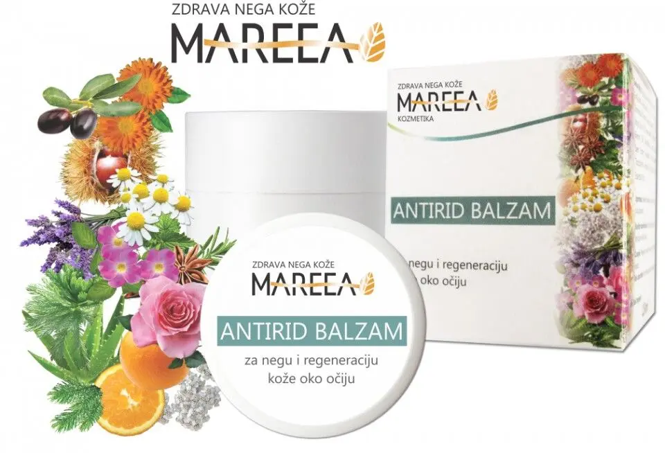Mareea Antirid balzam za predeo ispod očiju, 15 ml