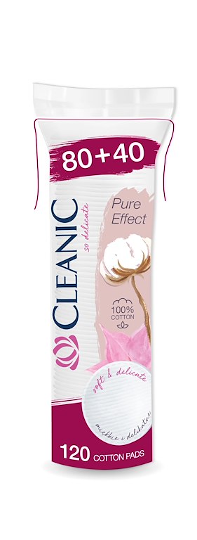 CLEANIC Blazinice Pure Effects 80+40 komada