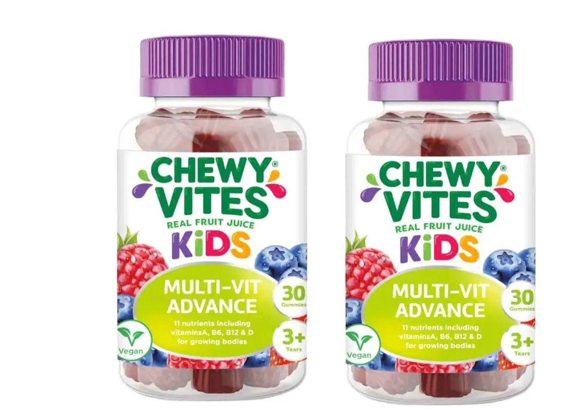 Chewy Vites Kompleks multivitamina za decu 30, gumenih bombona, 1+1