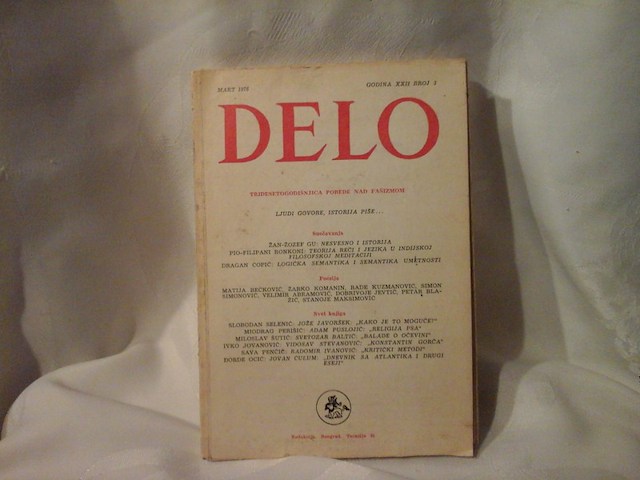 DELO mart 1976 broj 3