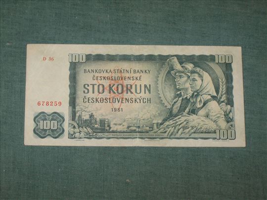 100 Korun 1961