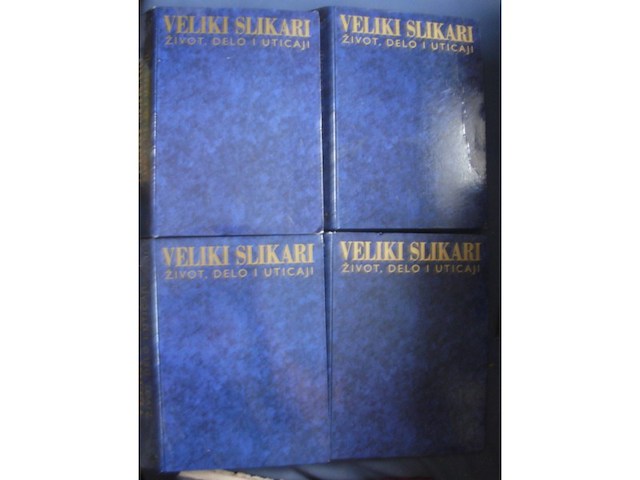 VELIKI SLIKARI - 55 Primeraka