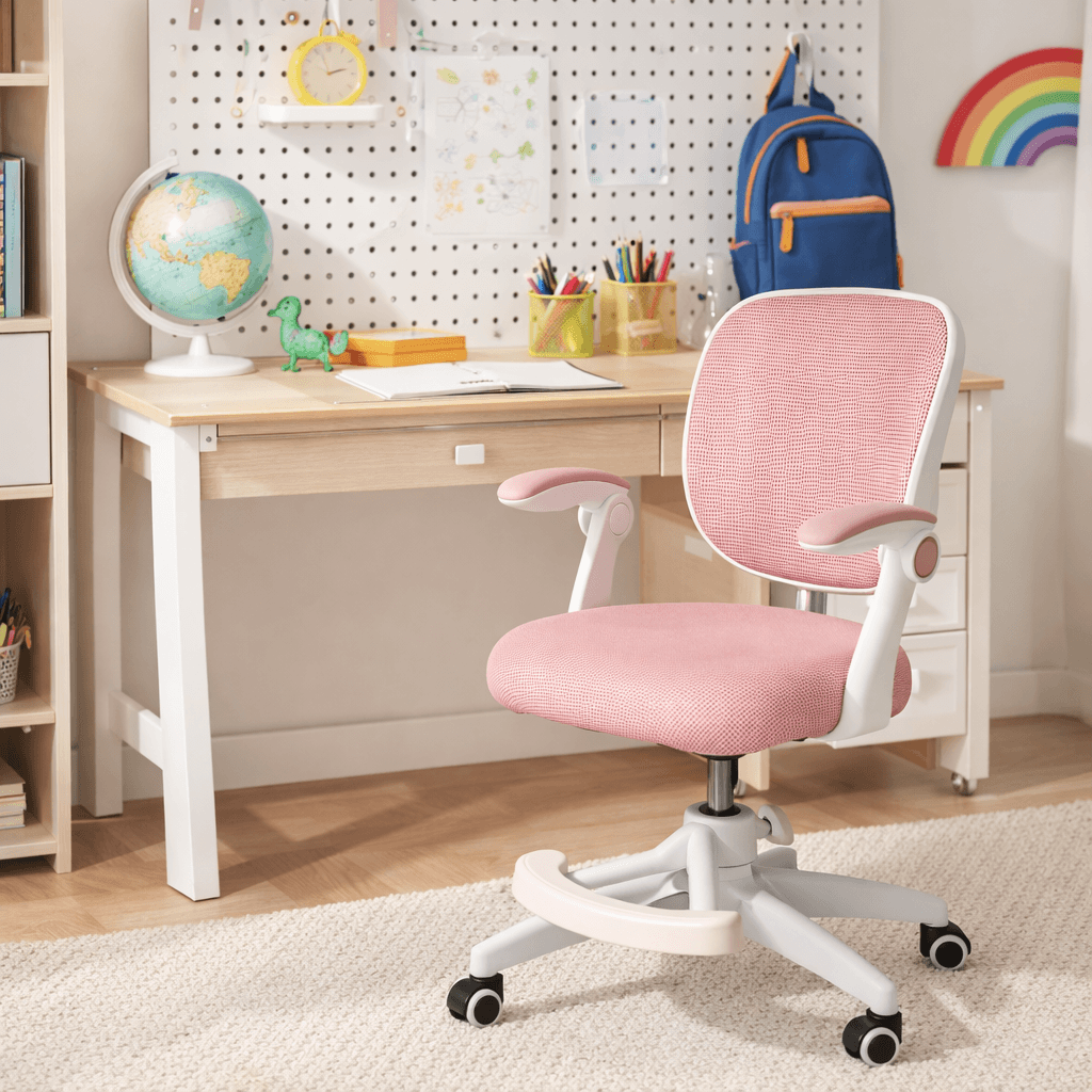Dečija radna stolica Ergokid OC-939 Pink