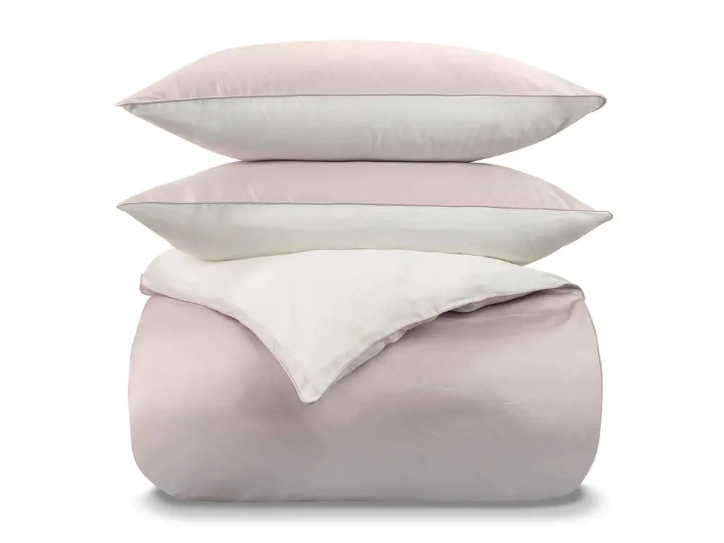 Dormeo Set posteljine Warm Hug, 200x200cm, Svetloroze
