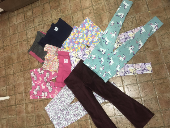 LOT pantalone 10 kom. vel. 128 (7-8g)