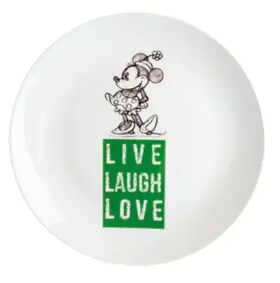 Egan Italy Tanjir Live Laugh Love Disney, Belo-zeleni