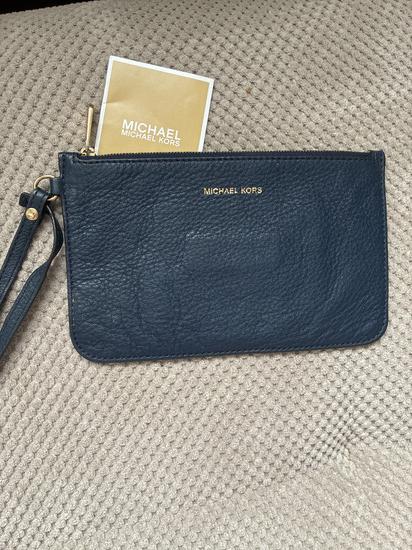 Michael Kors koza pouch torbica teget 22x14
