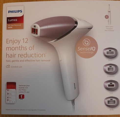 Philips Lumea IPL 8000 model BRI949/00