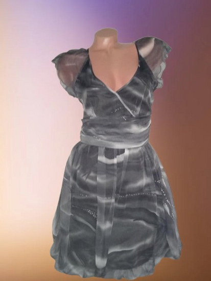 ❤️SFERA❤️NOVO--LEZERNA SIVA HALJINA 38-M