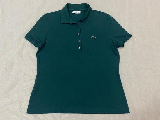 Lacoste original zenska zelena majica