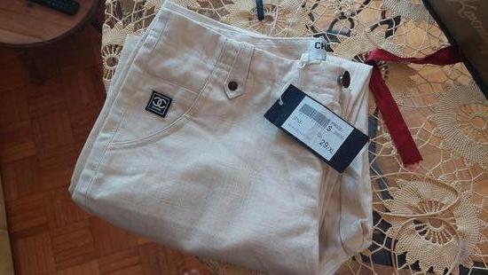 pantalone 29 nove pamuk CHANEL