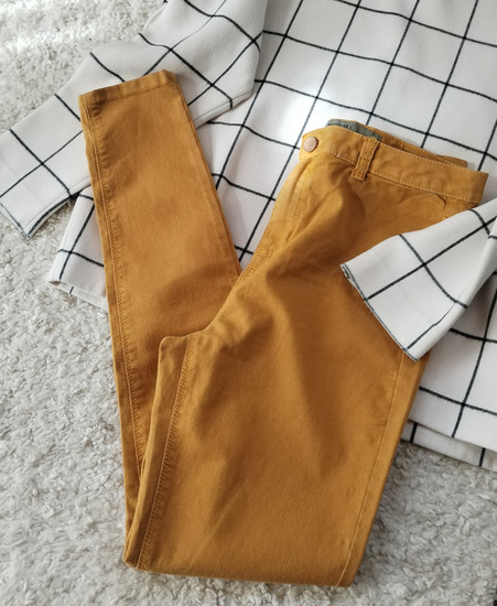    C&A uske pantalone oker ☆ 38/M ☆