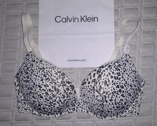 Calvin Klein beli,crni animal push up 80C NOVO!%