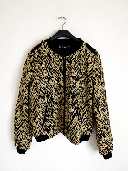 Zara jacquard bomber jakna