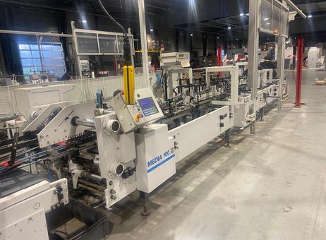 BOBST MEDIA 100 III A2 2003 Mašina za savijanje i lepljenje Verified seller