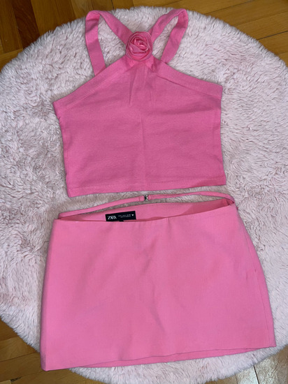 Zara barbie roze komplet