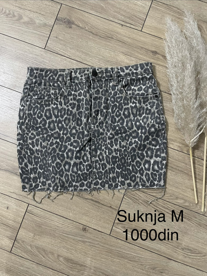 Leopard mini suknjica