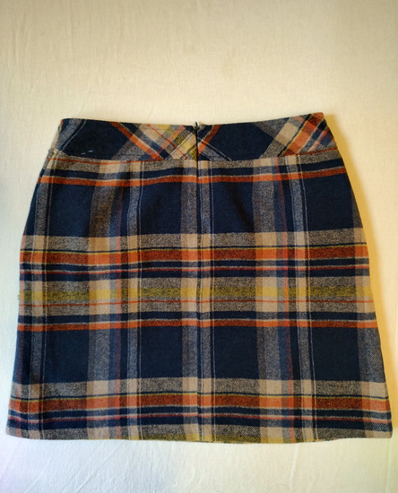 Tartan mini suknja