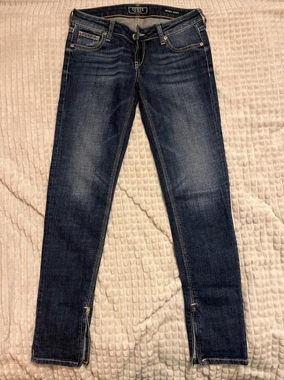 Guess beverly skinny low waist farmerke
