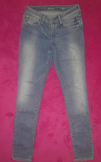 Levis 501 plave elasticne farmerke W28/L34 %