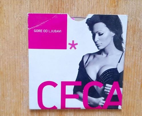 Ceca - Gore od ljubavi - CD