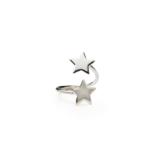 Wish Double Star Ring