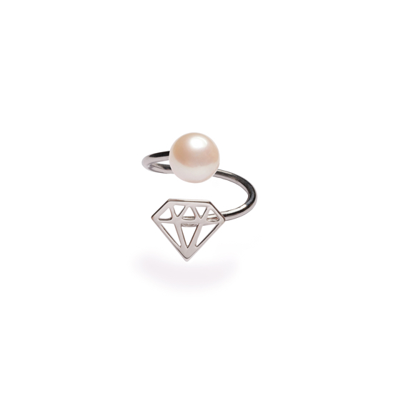 Wish Pearl Diamond ring