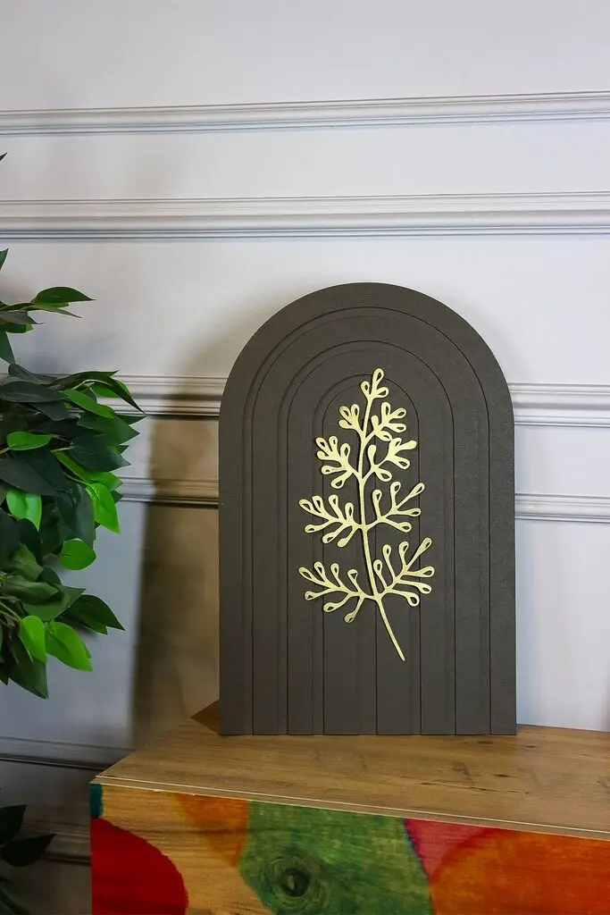 Wallity Slika Ersy3Doval1-1828, MDF, 18x28x2 cm