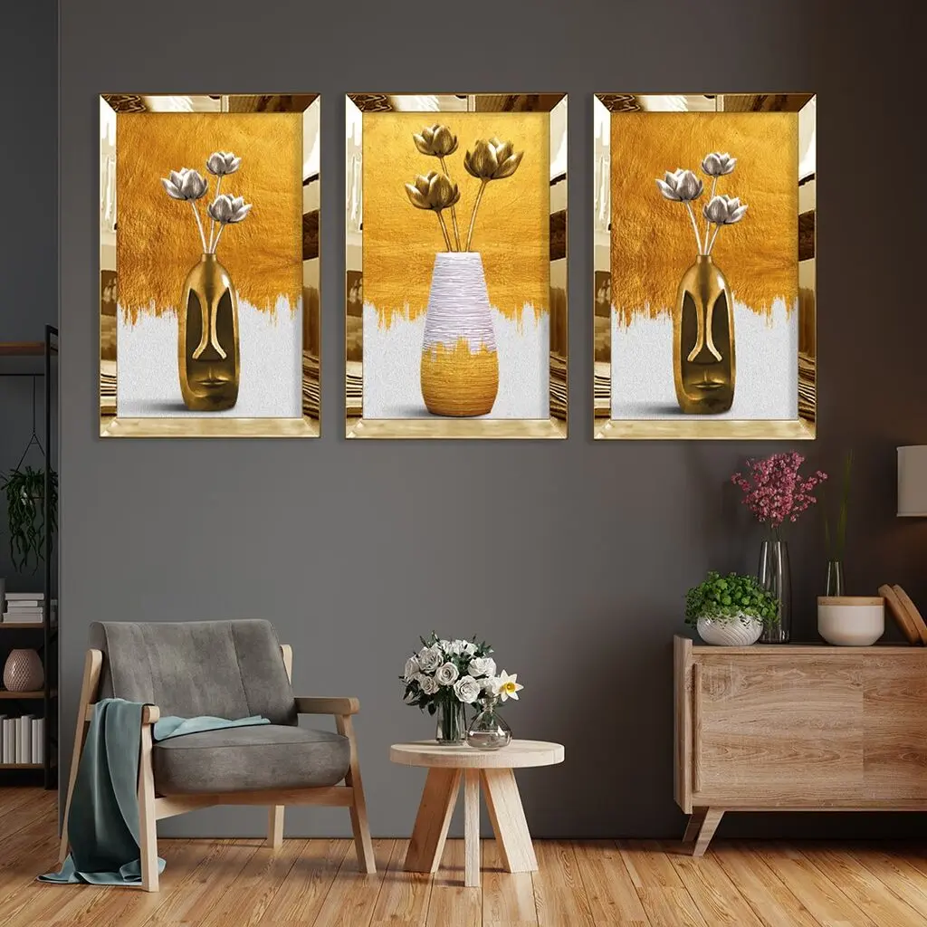 Wallity Slika Huhu392, 50x70 cm, 3 dela