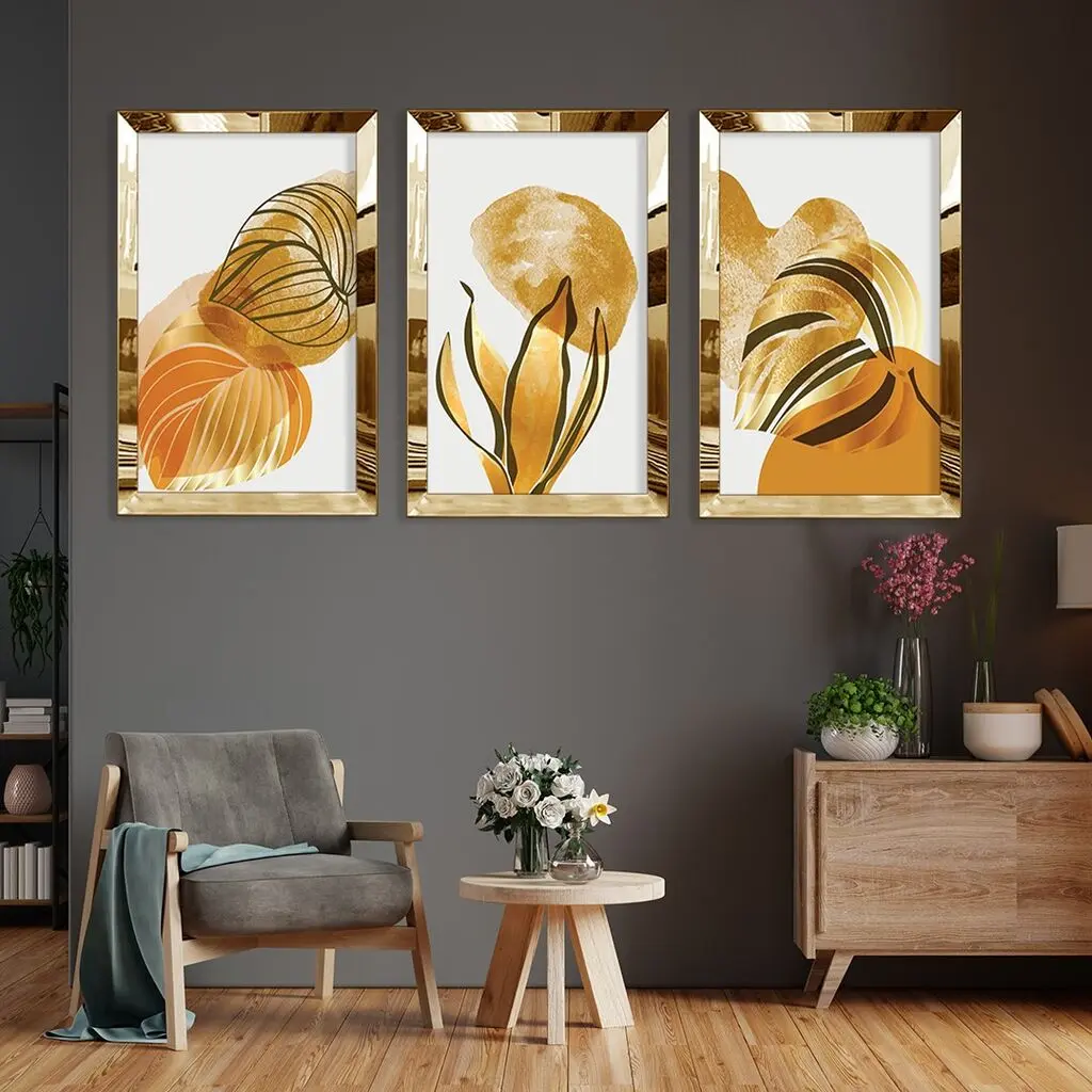 Wallity Slika Huhu399, 30x40 cm, 3 dela